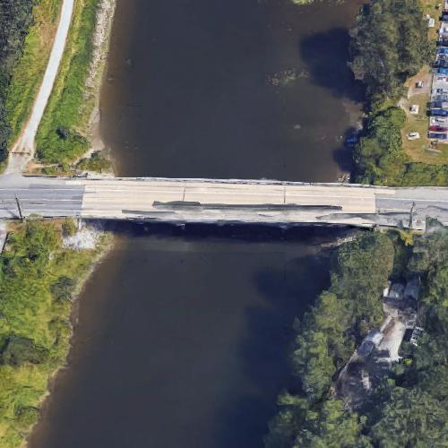 Harris Road Bridge in Pitt Meadows, Canada (Google Maps)