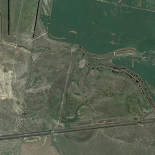 Source of the Lachlan River in Gunning, Australia (Google Maps)