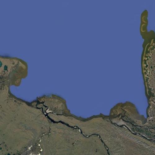 Olyenok Gulf in Ust-Olenyok, Russian Federation (Google Maps)