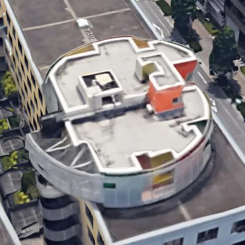 'Color Reflecting House' by Steven Holl in Chiba, Japan (Google Maps)