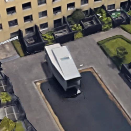 'Water Reflecting House' by Steven Holl in Chiba, Japan (Google Maps)