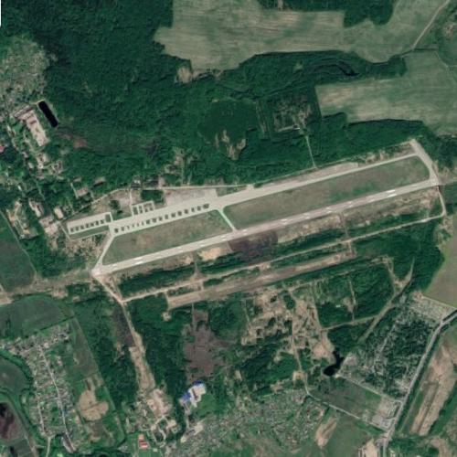 Klin air base in Klin, Russian Federation (Google Maps)