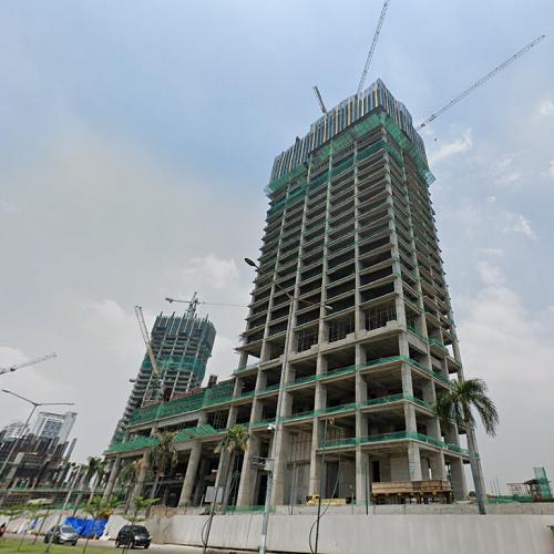 Breeze & Azure Towers at Menara Jakarta at Kemayoran under construction ...