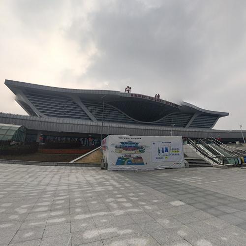 Ningbo railway station in Ningbo, China - Virtual Globetrotting
