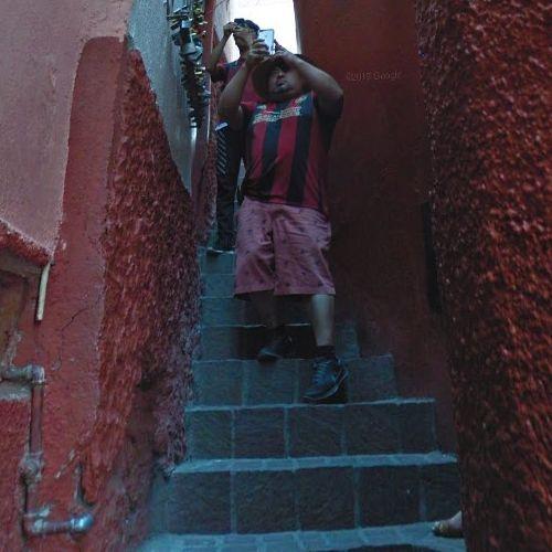 The Alley of the Kiss in Guanajuato, Mexico (Google Maps)