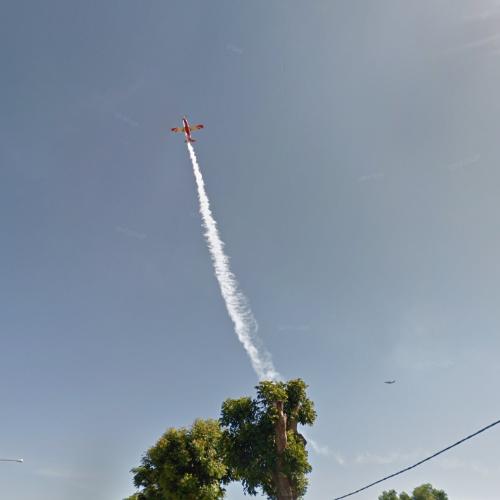 RMAF Pilatus PC-7 & Airbus A400 in Alor Setar, Malaysia (Google Maps)