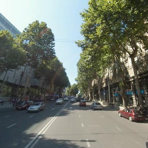 Rustaveli Avenue in Tbilisi, Georgia (Google Maps)