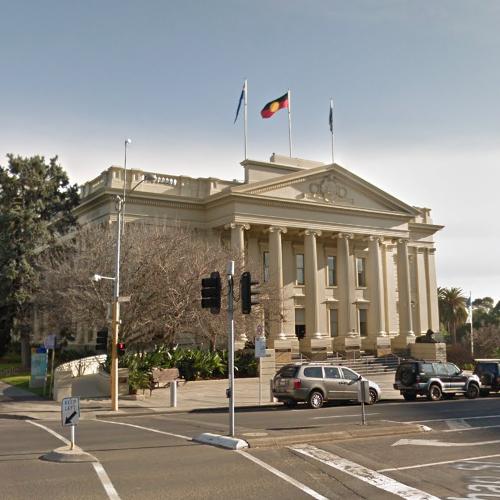Geelong Town Hall in Geelong, Australia (Google Maps)