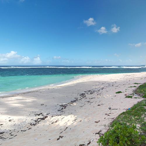 Riambel Beach in Riambel, Mauritius (Google Maps)