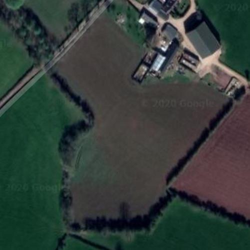 Geographical Center of Northern Ireland in Cookstown, United Kingdom ...
