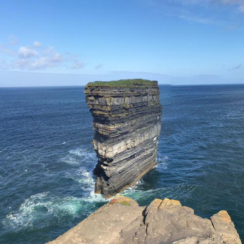 Downpatrick Head in Ballina, Ireland (Google Maps)