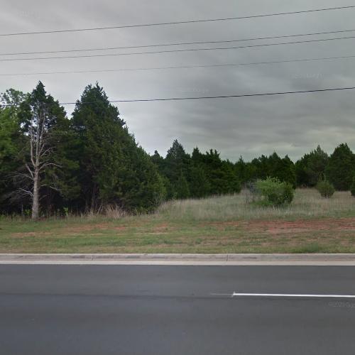 Geographical Center of Oklahoma in Edmond, OK (Google Maps)