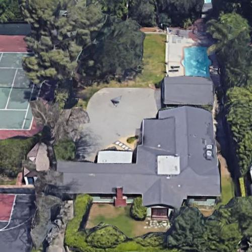 Joe Penny's House in Toluca Lake, CA (Google Maps)