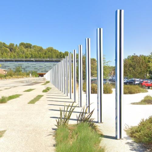 'La Grande Diagonale' by Daniel Burden in Istres, France (Google Maps)
