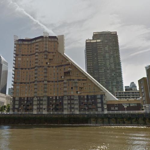 'Cascades' by CZWG Architects in London, United Kingdom (Google Maps)