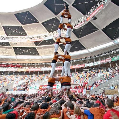 The human Castell in Tarragona, Spain - Virtual Globetrotting