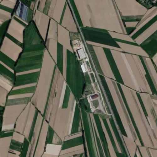 Osh West Airport in Osh, Kyrgyzstan (Google Maps)