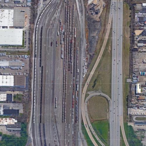 Rockport Yard - NS in Cleveland, OH (Google Maps)