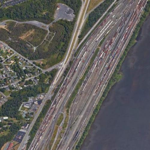Enola Yard - NS in Harrisburg, PA (Google Maps)