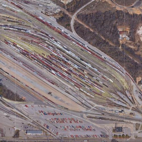 Tennessee Yard - BNSF in Memphis, TN - Virtual Globetrotting