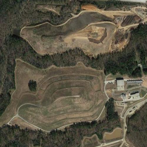 South Wake MSW Landfill in Apex, NC (Google Maps)