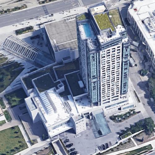 Hotel X Toronto ("The Handmaid's Tale") in Toronto, Canada (Google Maps)