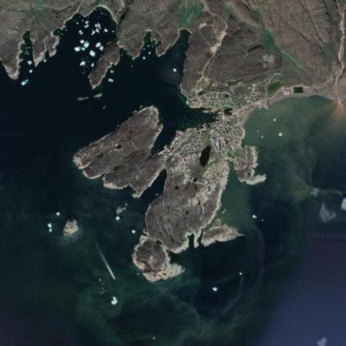Qeqertaarsuaq (Godhavn) (Whalefish Islands) in Qeqertaarsuaq, Greenland ...