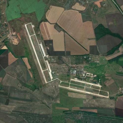 Lipetsk air base in Lipetsk, Russian Federation (Google Maps)