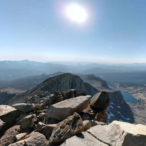 View from Mount Florence (Tuolumne Meadows) in Tuolumne Meadows, CA ...