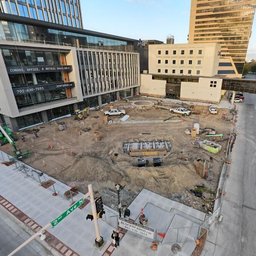 'Block 9' by SOM under construction in Fargo, ND (Google Maps)