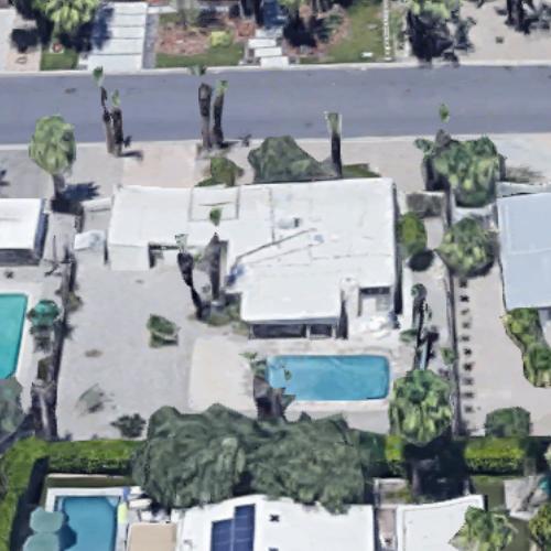 'Boyer House' by Harry Kaptur in Palm Springs, CA (Google Maps)