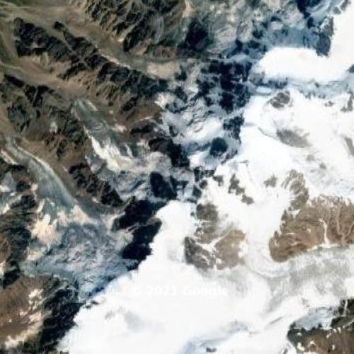 Pik Talgar in Almaty, Kazakhstan (Google Maps)