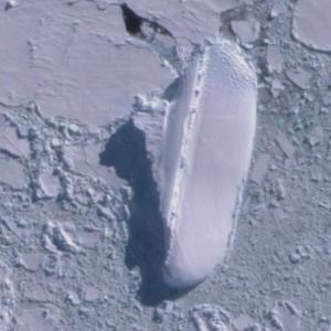 Antarctica ice ship in Buckle Island, Antarctica - Virtual Globetrotting