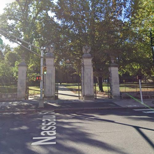 'FitzRandolph Gate' by McKim, Mead & White in Princeton, NJ (Google Maps)