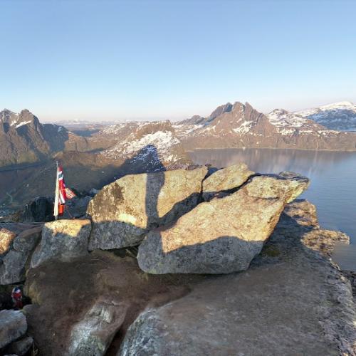 View from Segla in Fjordgård, Norway (Google Maps)