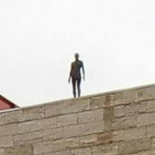 'Another Time II' by Antony Gormley in Rotterdam, Netherlands (Google Maps)