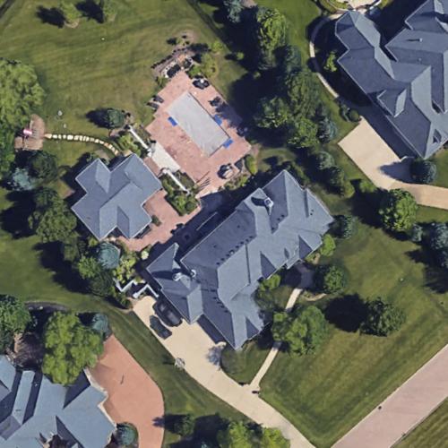 Robert Mathis's House in Carmel, IN (Google Maps)