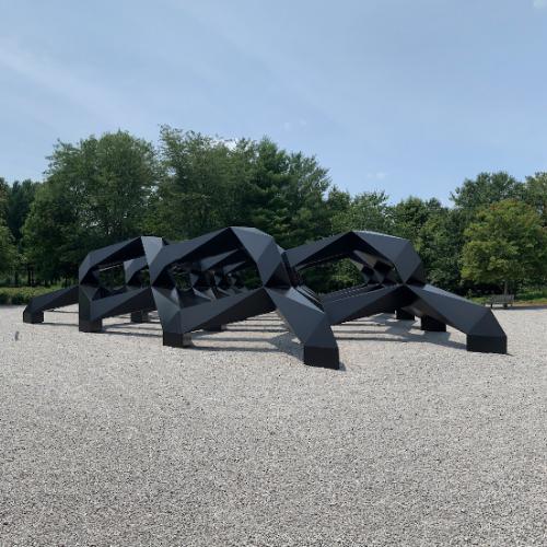 'Smug' by Tony Smith in Potomac, MD (Google Maps) (#2)