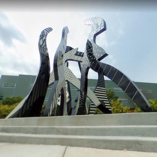 'United We Stand' by Charles McGee in Detroit, MI - Virtual Globetrotting