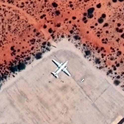 An-26 in Gaalkacyo, Somalia (Google Maps) (#6)