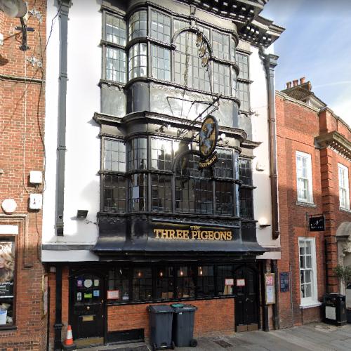 The Three Pigeons Pub in Guildford, United Kingdom - Virtual Globetrotting