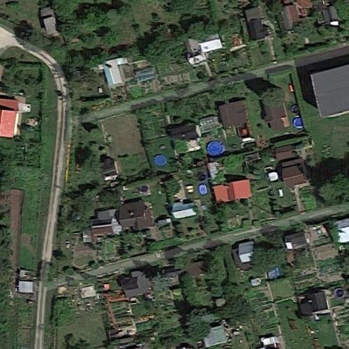 Trzebinia sinkhole site in Trzebinia, Poland (Google Maps)