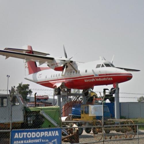 Let L-610 X01 in Staré Mesto, Czech Republic (Google Maps)