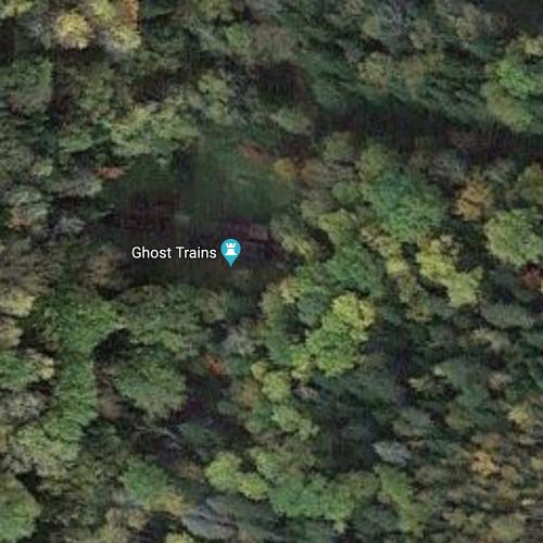 Allagash Ghost Trains in Northwest Piscataquis, ME (Google Maps)