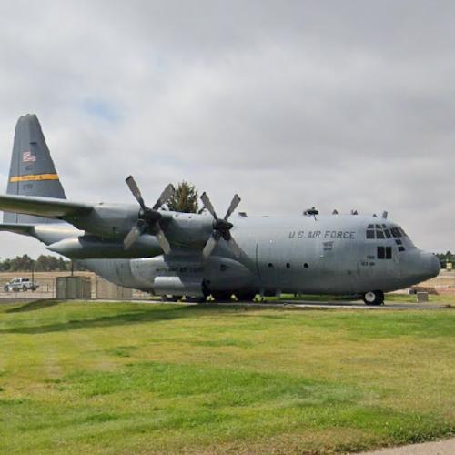 Lockheed C-130 Hercules in Cheyenne, WY (Google Maps)