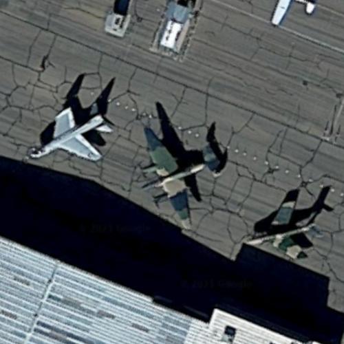 A-7 & Tu-2 & F-86 in Santa Teresa, NM (Google Maps)
