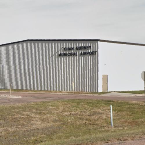 Chan Gurney Municipal Airport in Yankton, SD (Google Maps)
