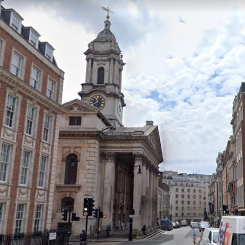 St. George’s - Hanover Square in London, United Kingdom (Google Maps)