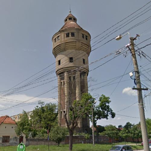 Timisoara Water Tower in Timisoara, Romania (Google Maps)