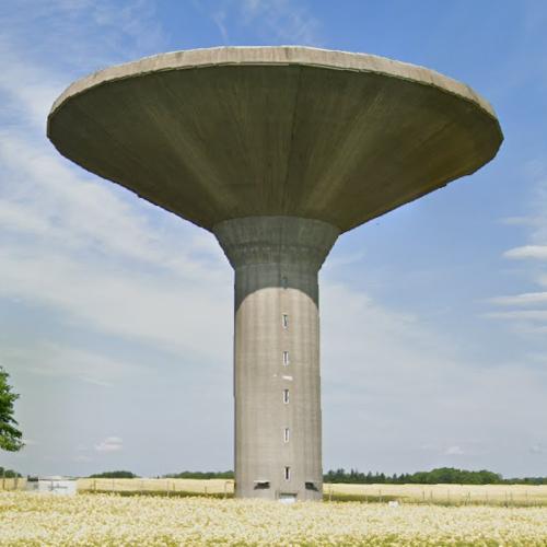 Vejle Water Tower in Vejle, Denmark (Google Maps)
